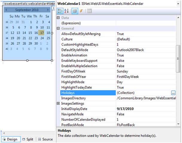 How to Configure Holiday in WebCalendar | Intersoft Solutions Corporate Blog