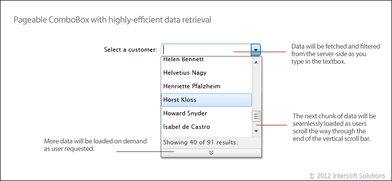 Clientui Preview Part 3 Pageable And Multi Column Combobox Enhanced Gridview Items Grouping
